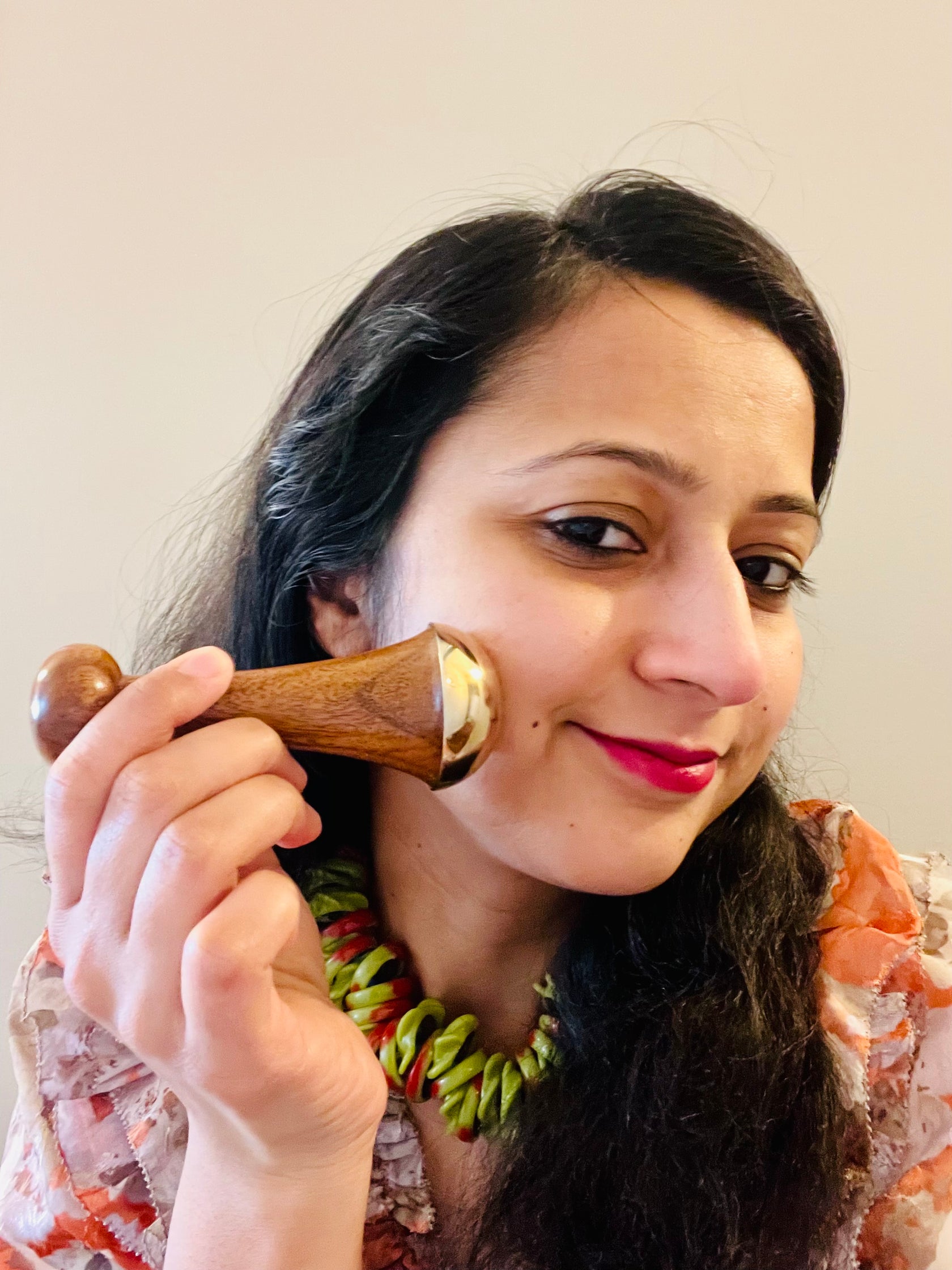 Authentic Ayurvedic Facial Massage Tool - Pure Kansa Wand – blissveda